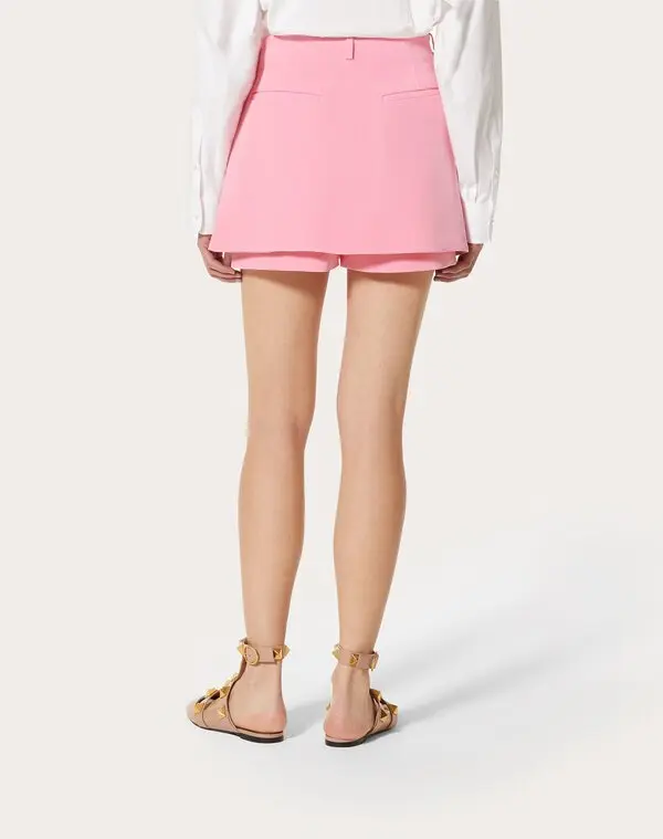 Valentino Garavani Crepe Couture Mini Skort
