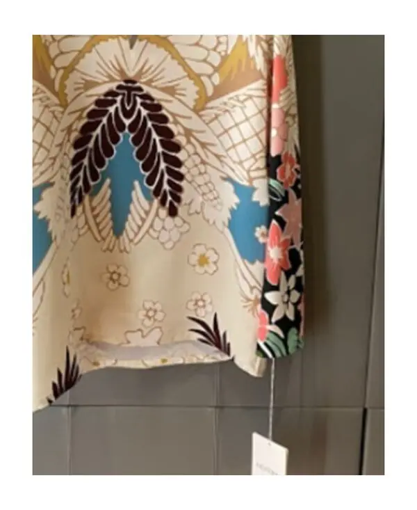 Valentino Garavani Abstract Pattern Print Blouse