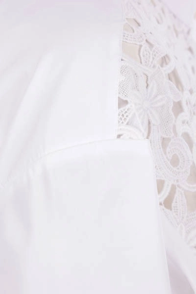 Valentino Garavani Crocheted Floral Lace Shirt