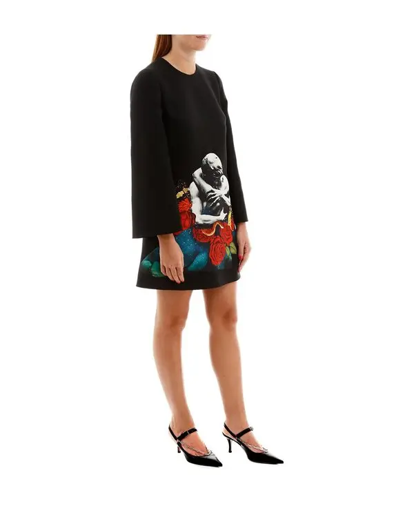 Valentino Garavani X Undercover Lovers Print Dress