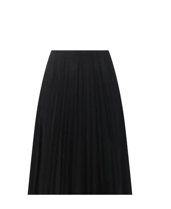 Valentino Garavani Pleated High-waisted Midi Skirt