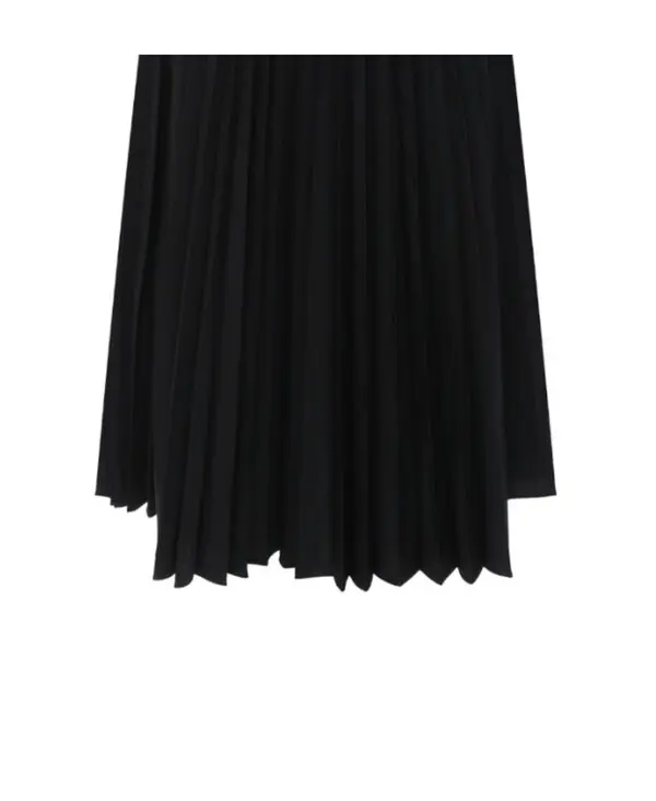 Valentino Garavani Pleated High-waisted Midi Skirt