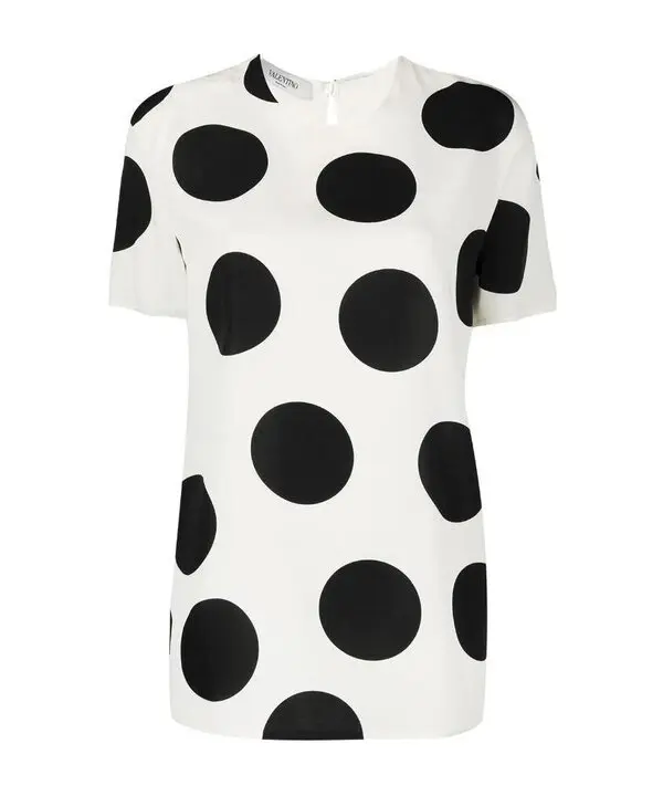 Valentino Garavani Polka-dot Short-sleeve T-shirt
