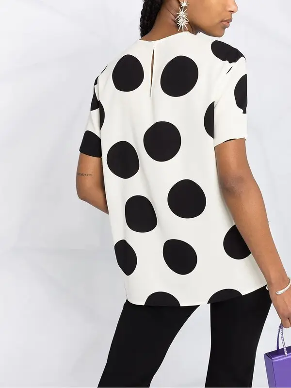 Valentino Garavani Polka-dot Short-sleeve T-shirt