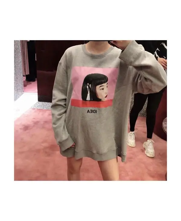 Valentino Garavani Izumi Miyazaki Print Sweatshirt
