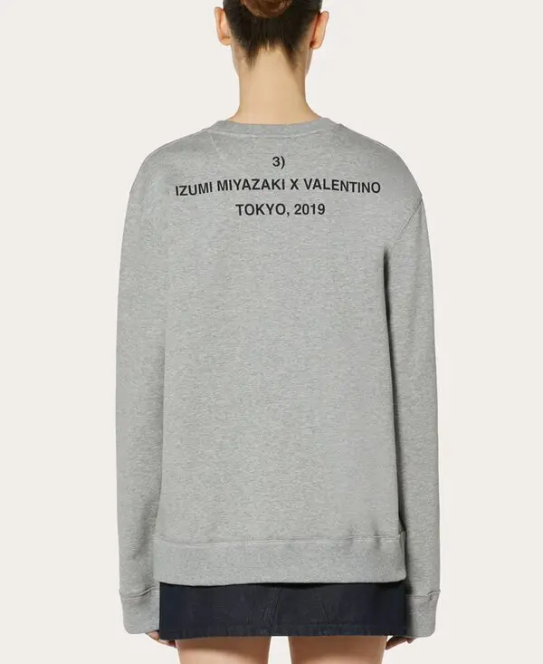 Valentino Garavani Izumi Miyazaki Print Sweatshirt