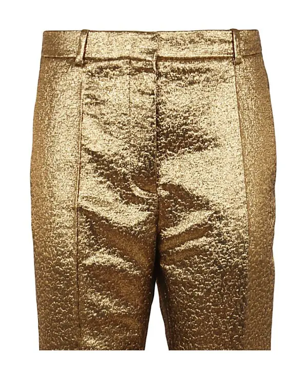Valentino Garavani Golden Cropped Trousers