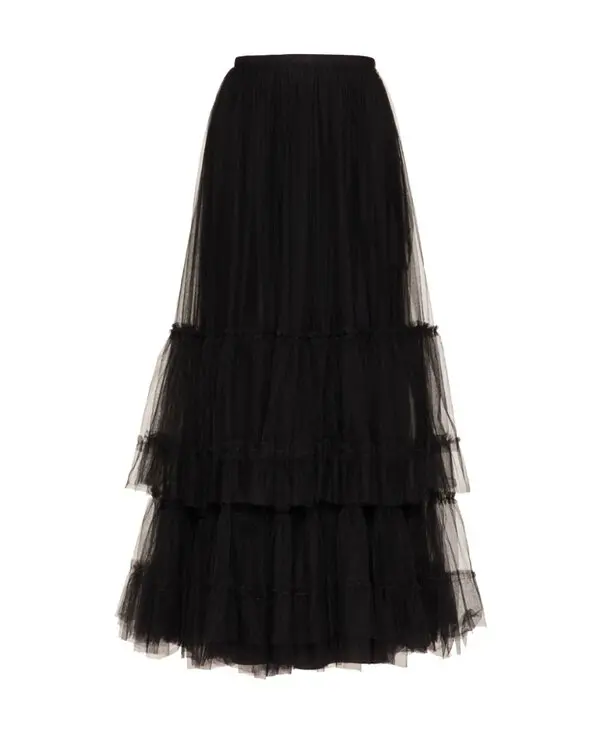 Valentino Garavani Layered-tulle Maxi Skirt