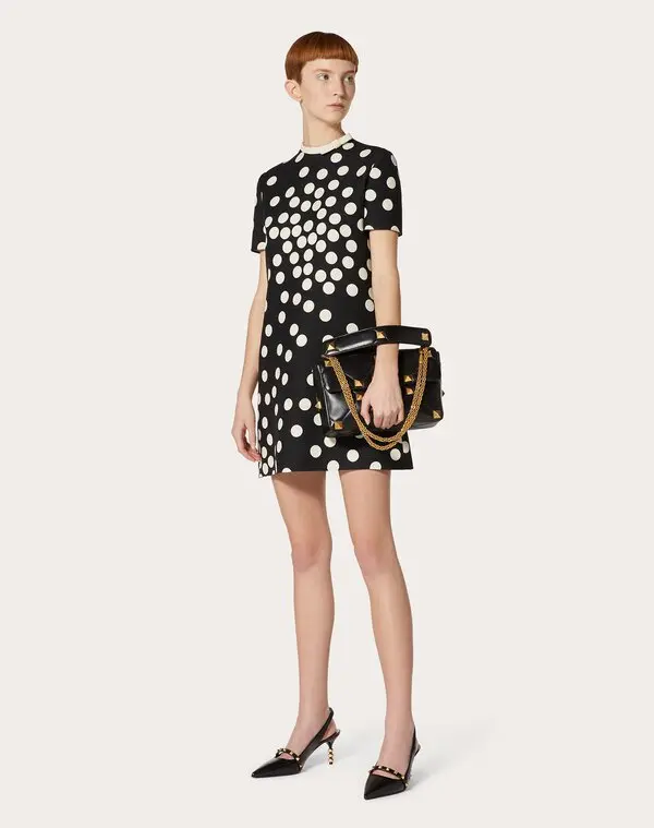 Valentino Garavani Polka Dot Shift Dress