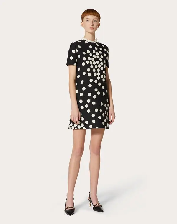 Valentino Garavani Polka Dot Shift Dress