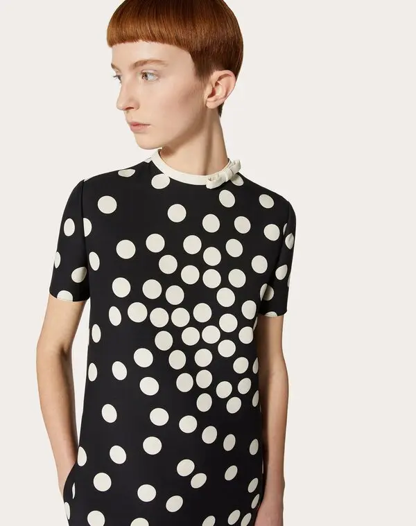 Valentino Garavani Polka Dot Shift Dress
