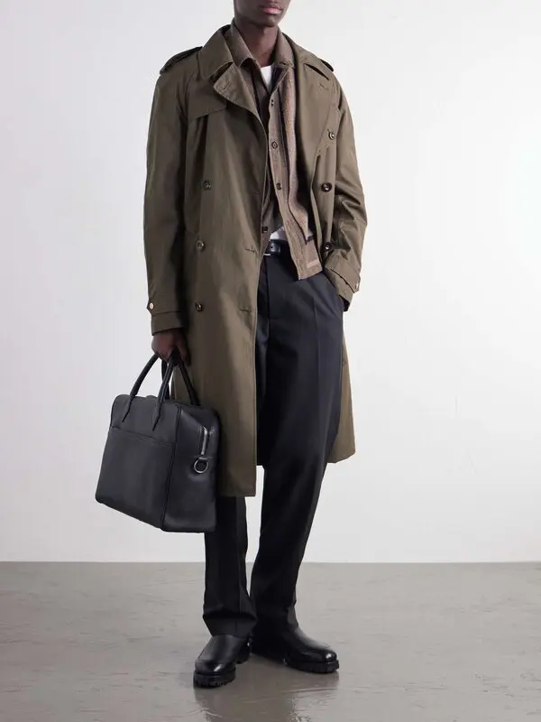 METIER Closer All Day Leather Briefcase