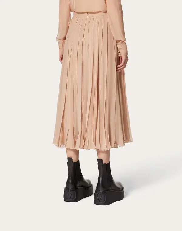 Valentino Garavani Pleated Mid-length Skirt