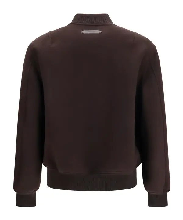 Brioni Zip-up Bomber Jacket