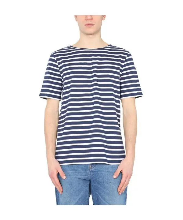 Saint James Striped Crewneck T-shirt