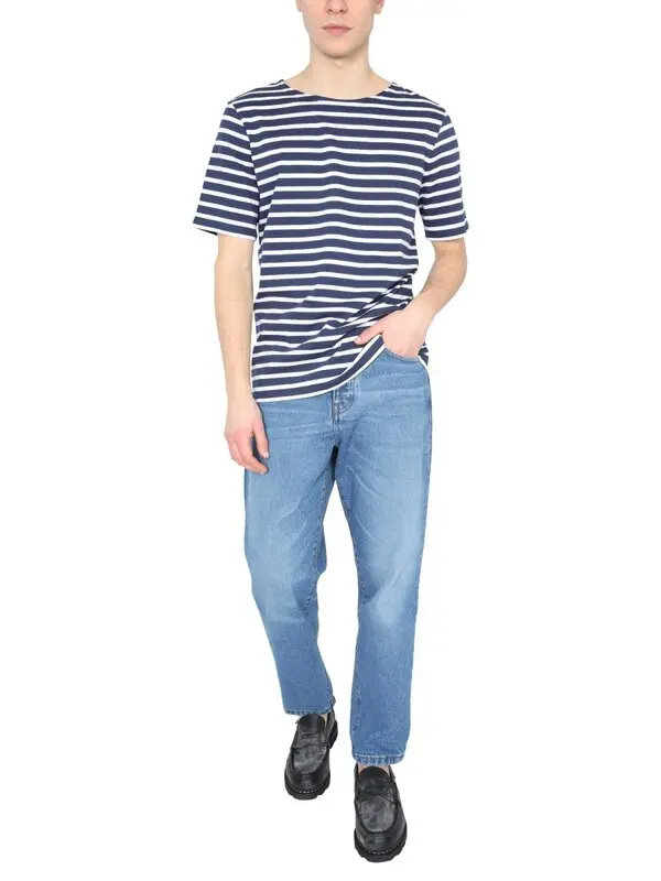 Saint James Striped Crewneck T-shirt