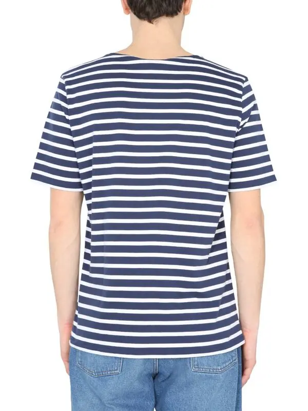 Saint James Striped Crewneck T-shirt