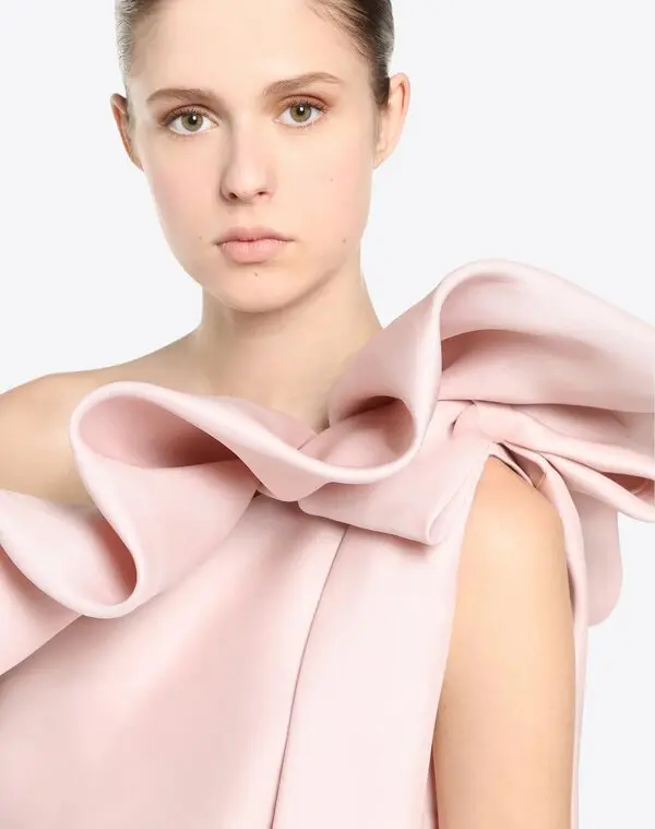 Valentino Garavani One-shoulder Ruffled Dress