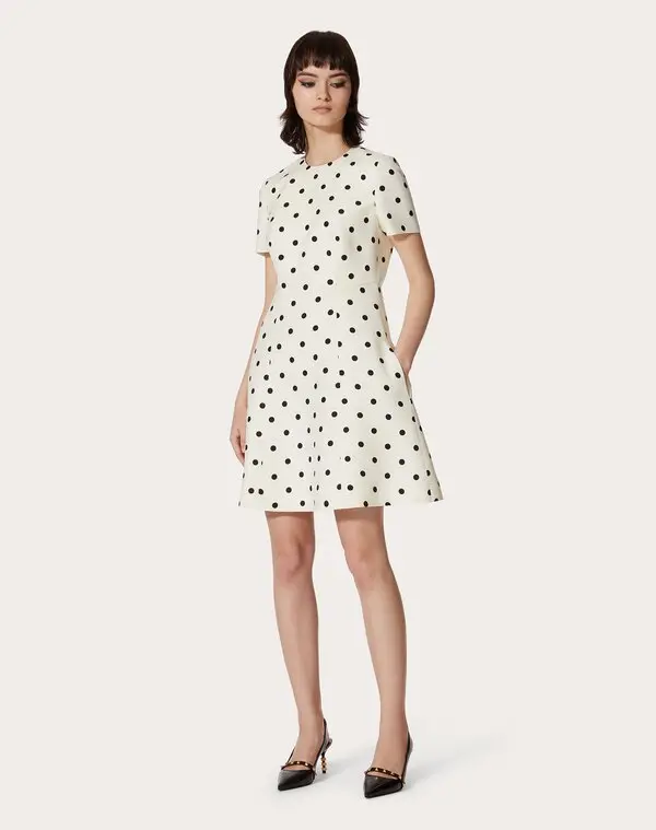 Valentino Garavani Polka-dot Print Mini Dress