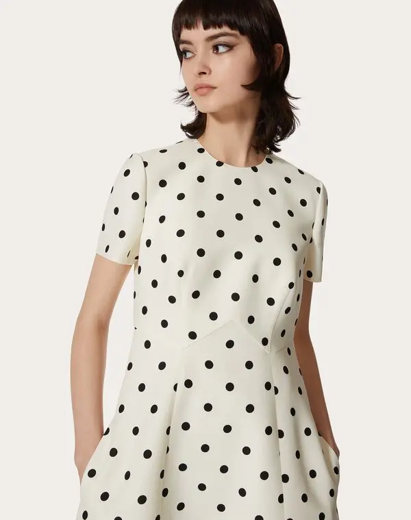 Valentino Garavani Polka-dot Print Mini Dress