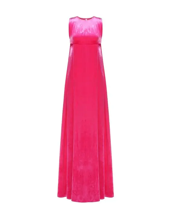 Valentino Garavani Velvet Hollow Dress