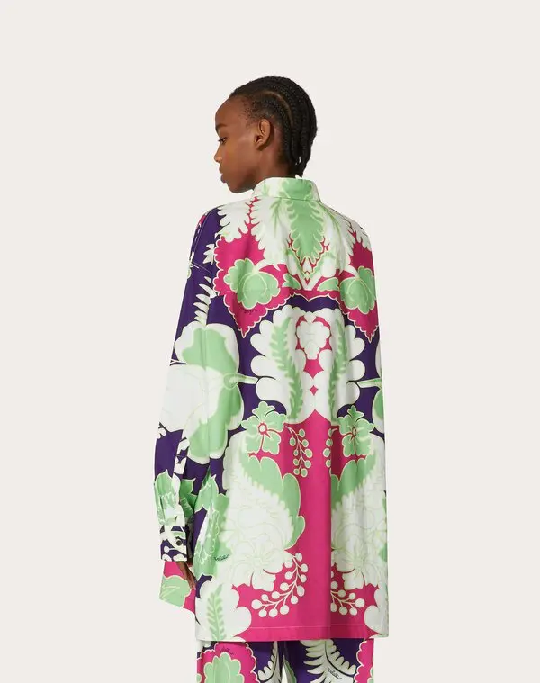 Valentino Garavani Printed Poplin Shirt
