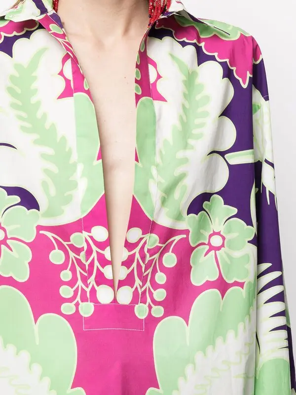 Valentino Garavani Printed Poplin Shirt