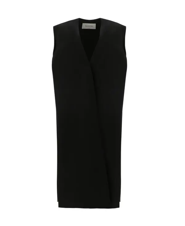 Valentino Garavani V-neck Sleeveless Jacket