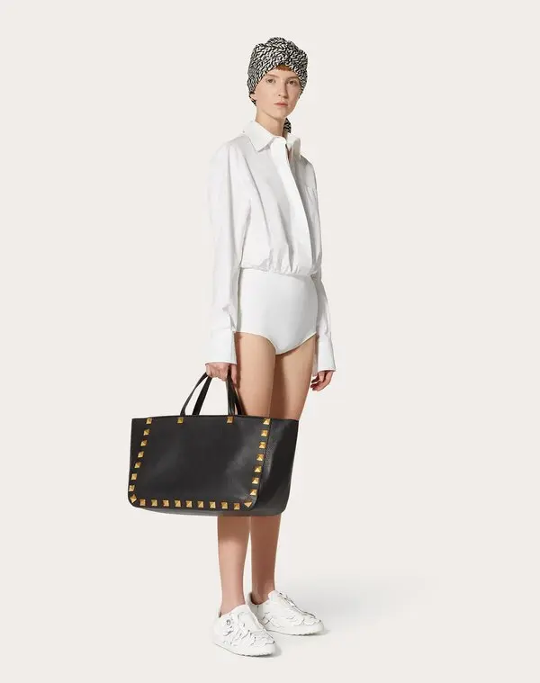 Valentino Garavani Buttoned Shirt Playsuit