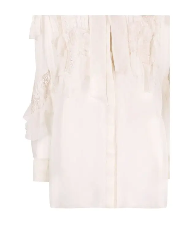 Valentino Garavani Semi-sheer Lace Blouse