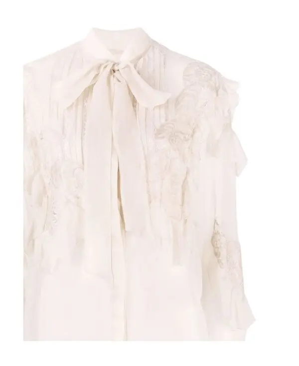Valentino Garavani Semi-sheer Lace Blouse