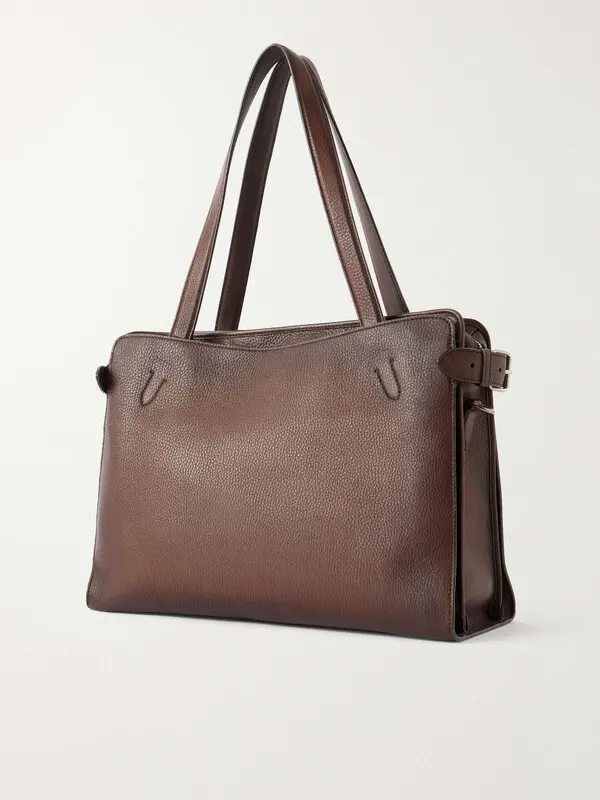 Berluti Un Jour De Plus Full-grain Leather Tote Bag