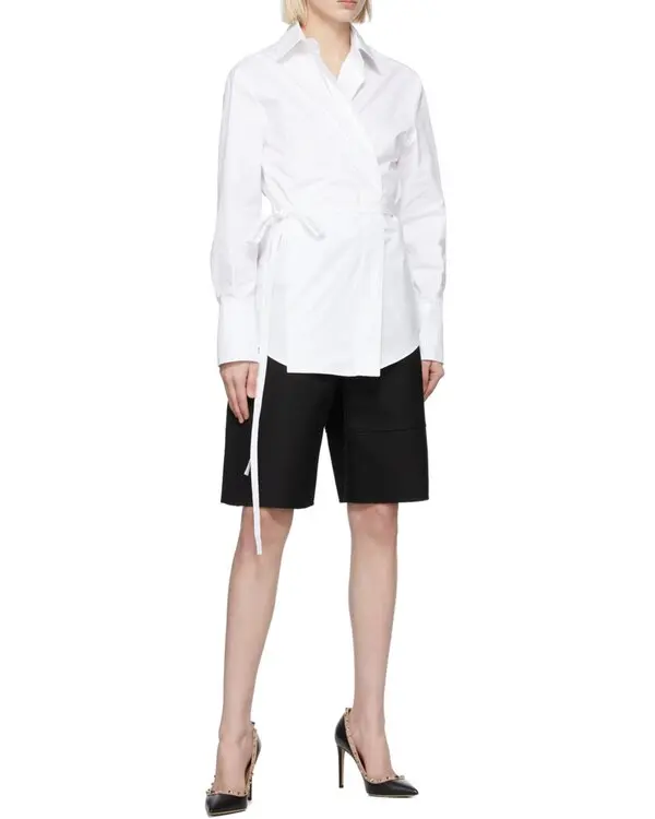 Valentino Garavani Vgold Tailored Bermuda Shorts