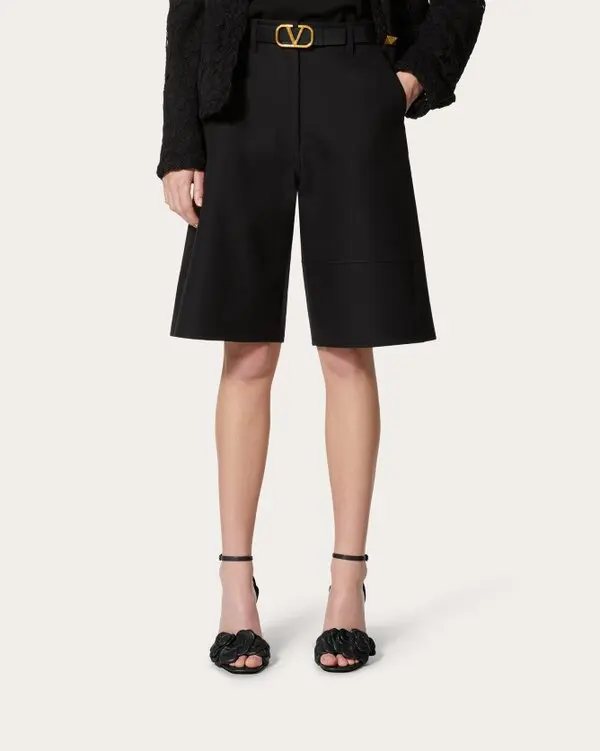 Valentino Garavani Vgold Tailored Bermuda Shorts