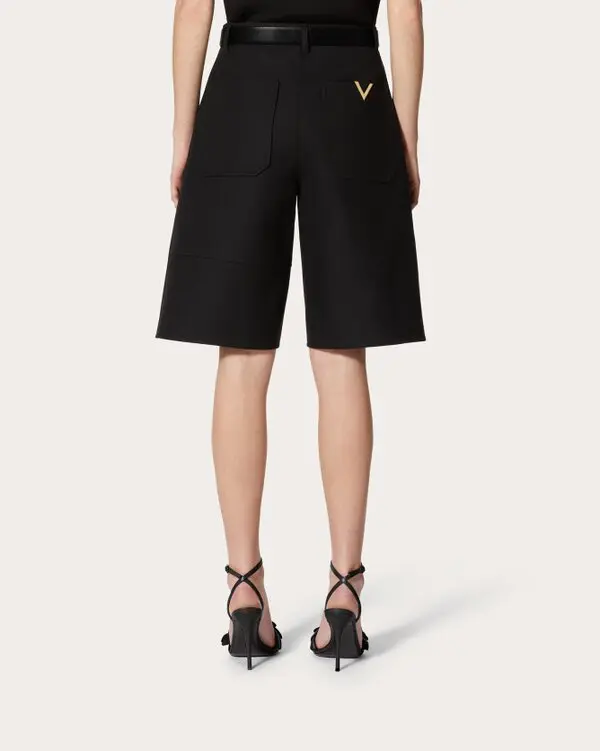 Valentino Garavani Vgold Tailored Bermuda Shorts