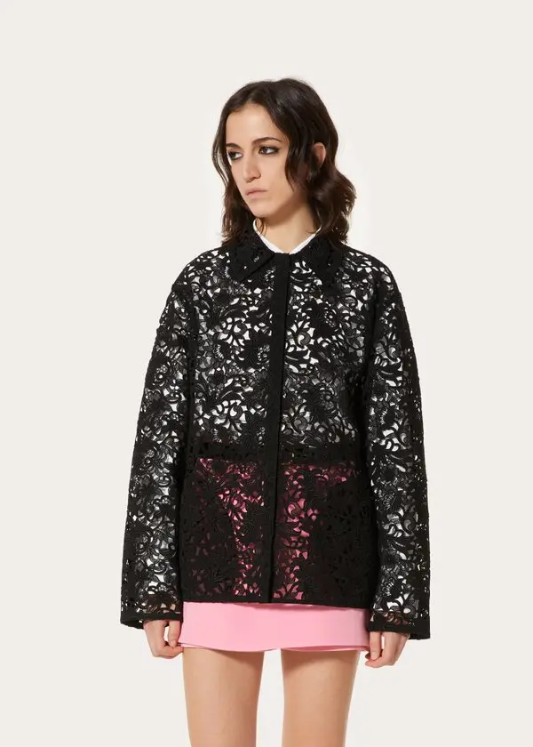 Valentino Garavani Blossom Macramé Jacket