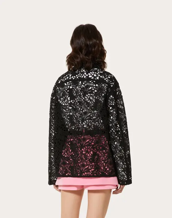 Valentino Garavani Blossom Macramé Jacket