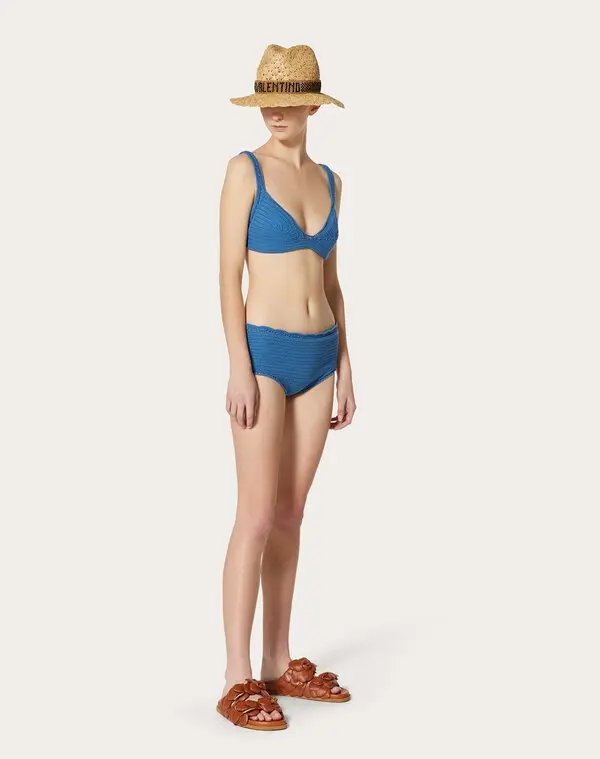 Valentino Garavani Knitted Style Bikini Set