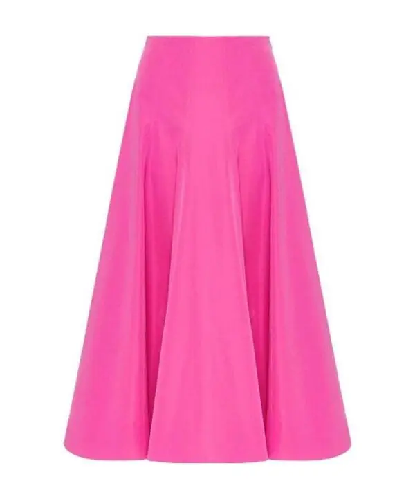 Valentino Garavani A-line Midi Skirt - Pink
