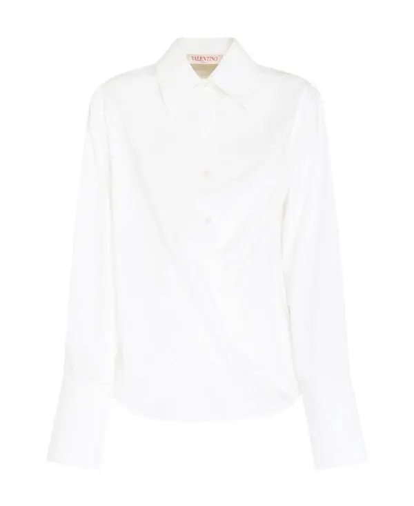 Valentino Garavani Long-sleeved Shirt - White
