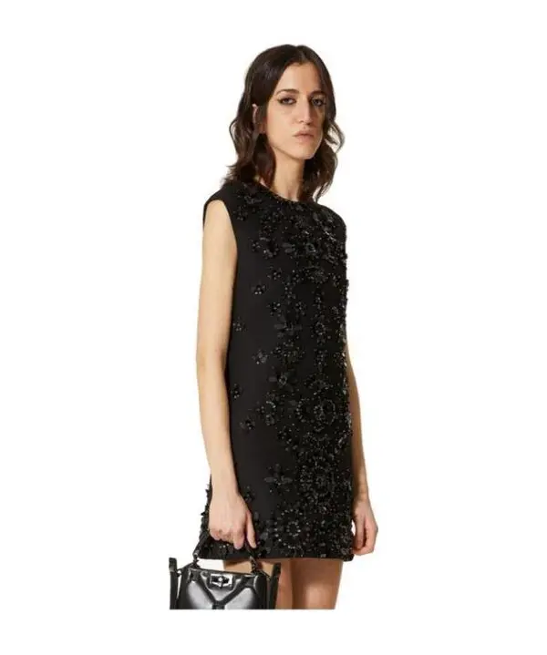 Valentino Garavani Logo Dress - Black