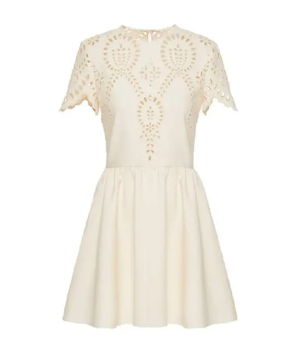 Valentino Garavani Broderie Anglaise Dress