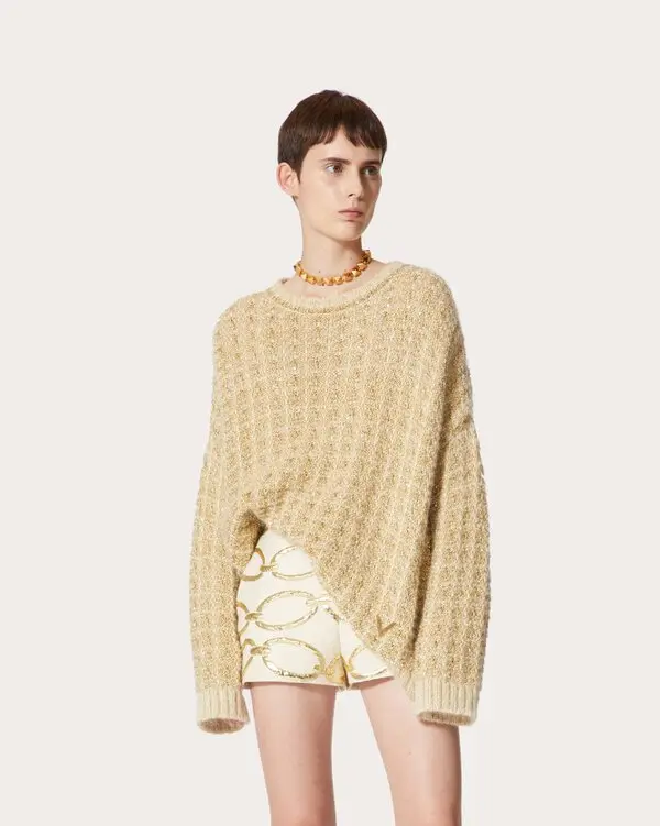 Valentino Garavani Crewneck Knitted Jumper