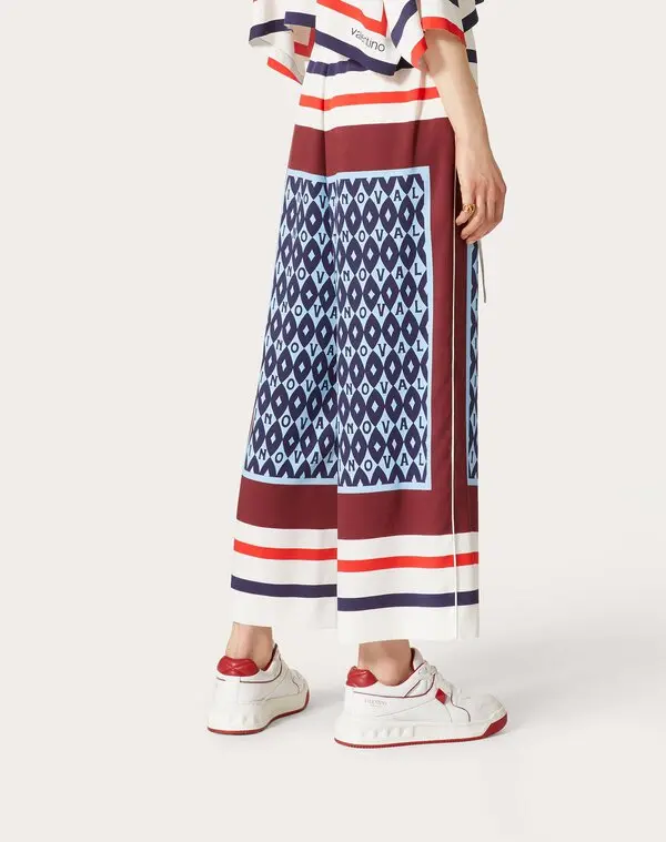 Valentino Garavani Striped Silk-cady Trousers