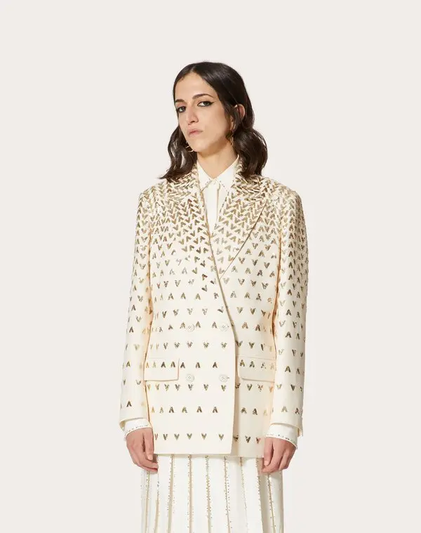 Valentino Garavani Lapel Suit Coat