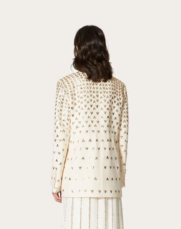 Valentino Garavani Lapel Suit Coat