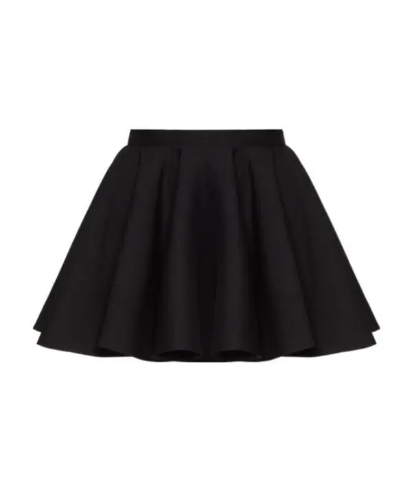 Valentino Garavani Crepe Couture Skirt - Black