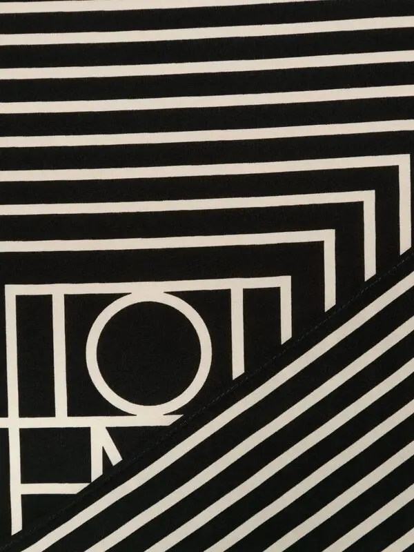 TOTEME Square Scarf - Black