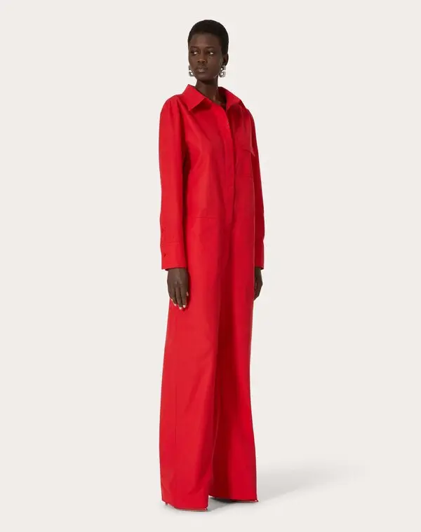 Valentino Garavani Compact Popeline Jumpsuit