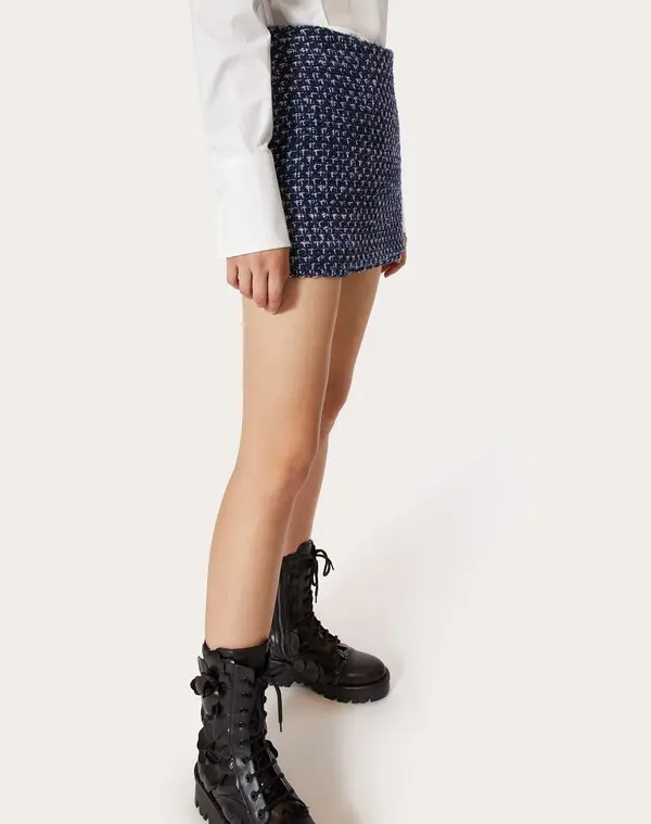 Valentino Garavani Tweed Mini Skort